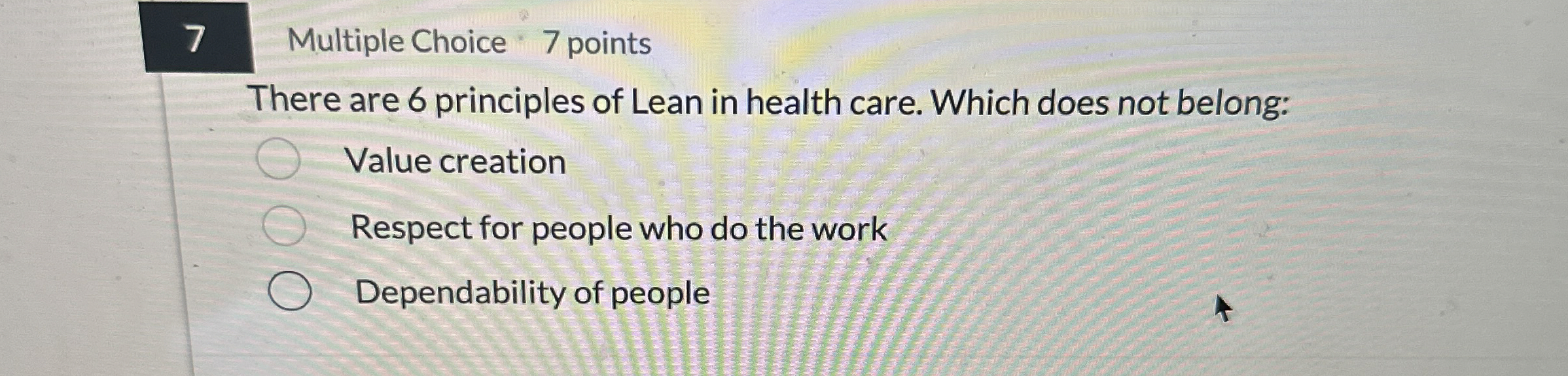 Solved 7Multiple Choice7 ﻿pointsThere are 6 ﻿principles of | Chegg.com