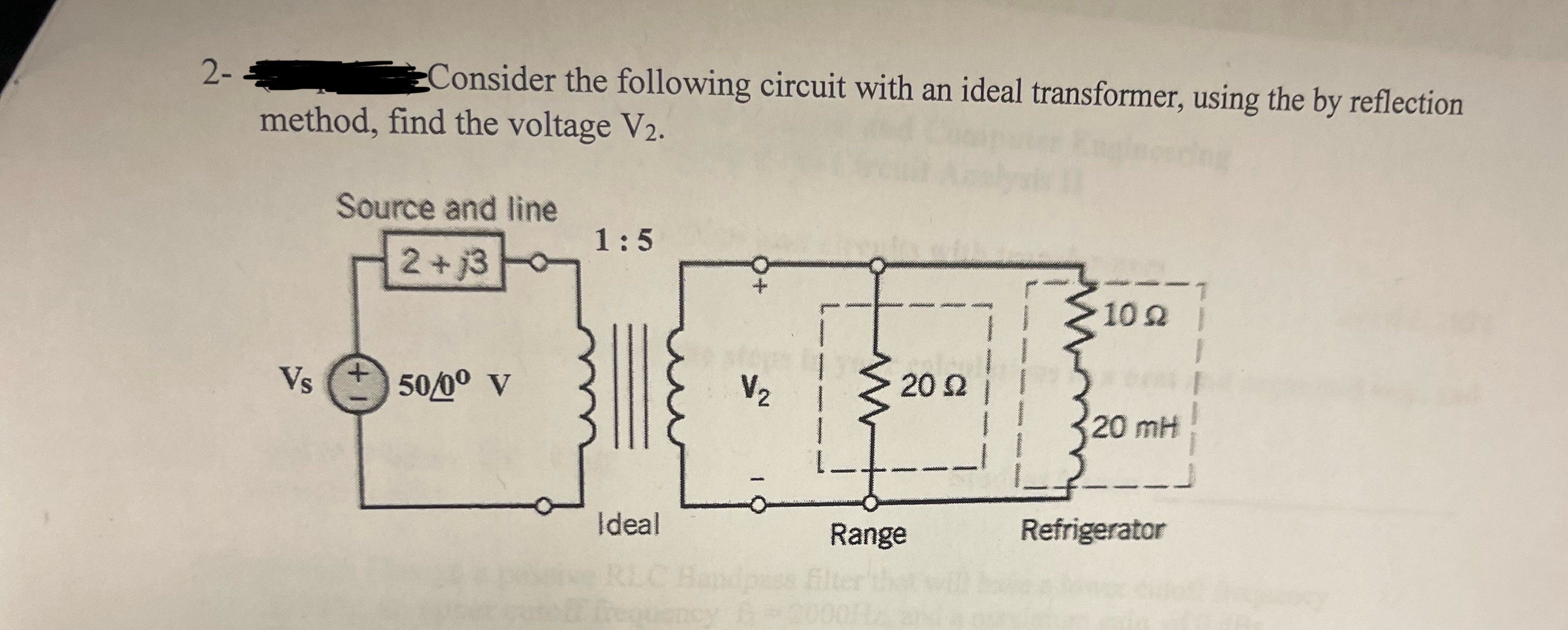 Solved 2Consider the following circuit with an ideal | Chegg.com Solved 2Consider the following circuit with an ideal | Chegg.com