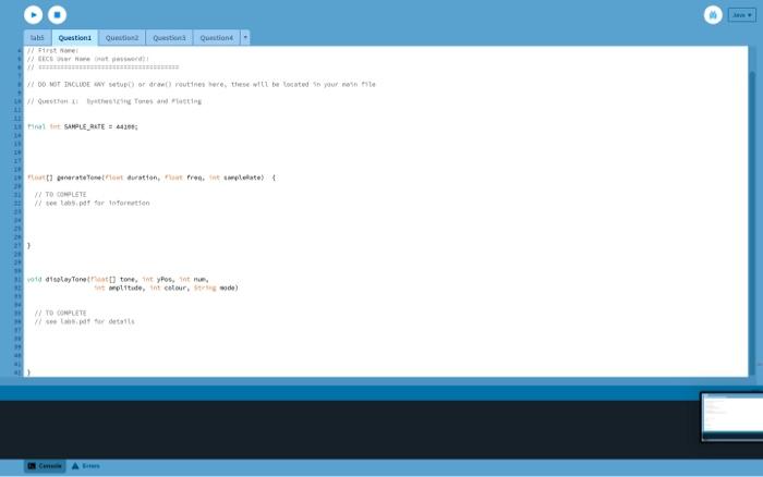 Solved Question 1: Synthesizing and plotting tones. Recall | Chegg.com