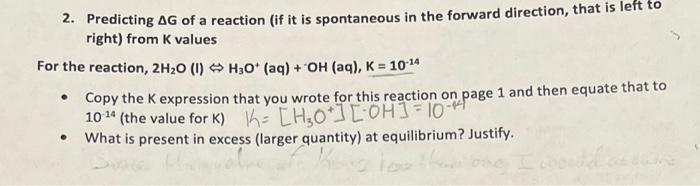 Solved What is present in excess (larger quantity) at | Chegg.com