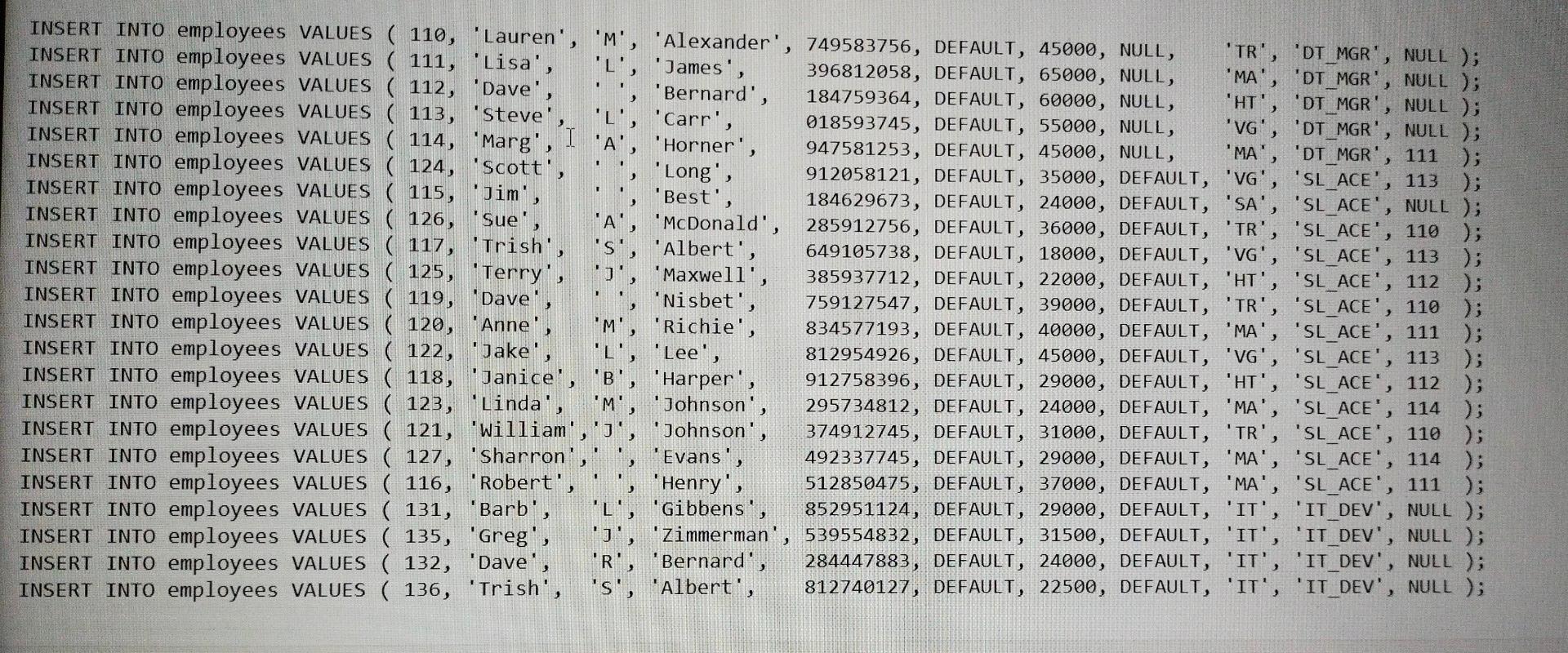 Solved Csd 4203 Database Programming Mini Project 1 Term