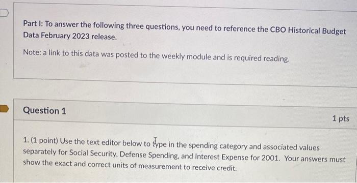 Part I: To answer the following three questions, you | Chegg.com Part I: To answer the following three questions, you | Chegg.com