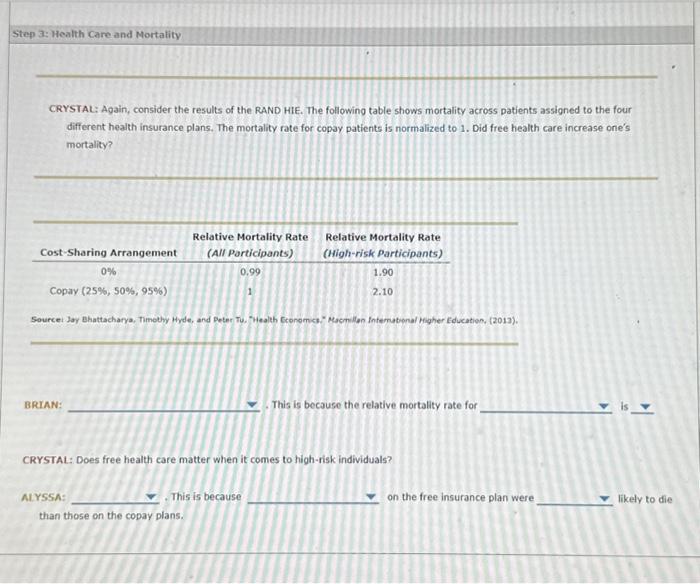 Solved Consider the following conversation between Crystat, | Chegg.com