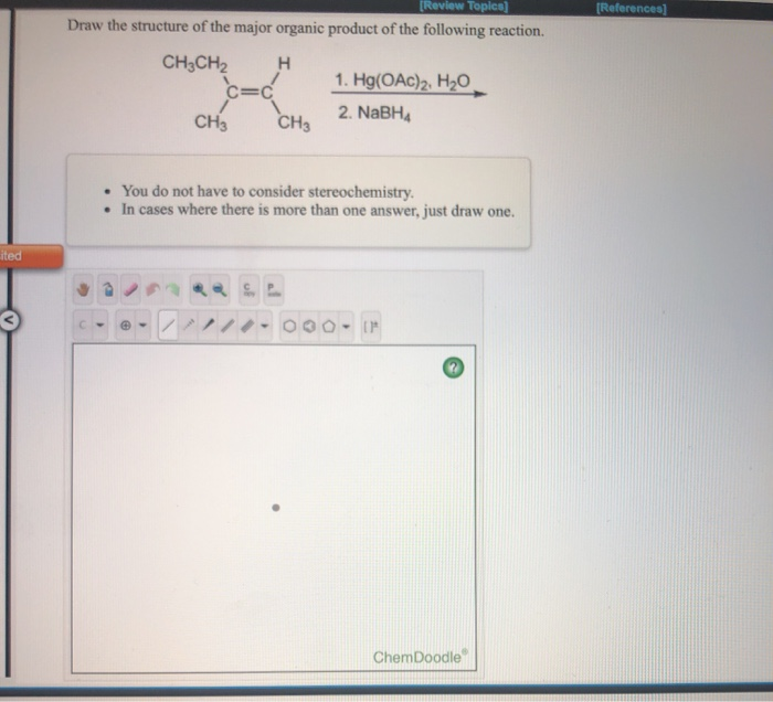 Solved [Review Toples) (References) Draw structural formulas | Chegg.com