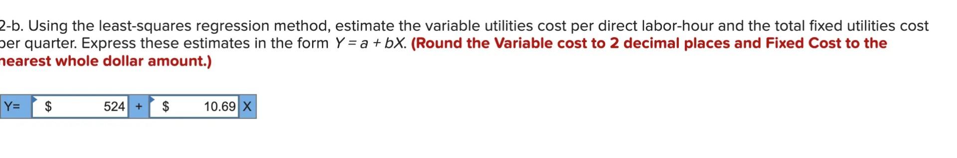 Solved Problem 5A-6 (Algo) Least-Squares Regression; | Chegg.com