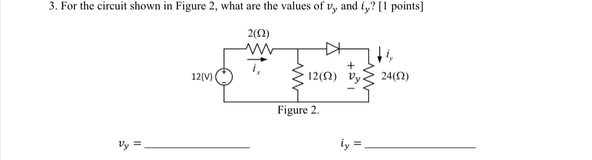 Solved For the circuit shown in Figure 2, ﻿what are the | Chegg.com