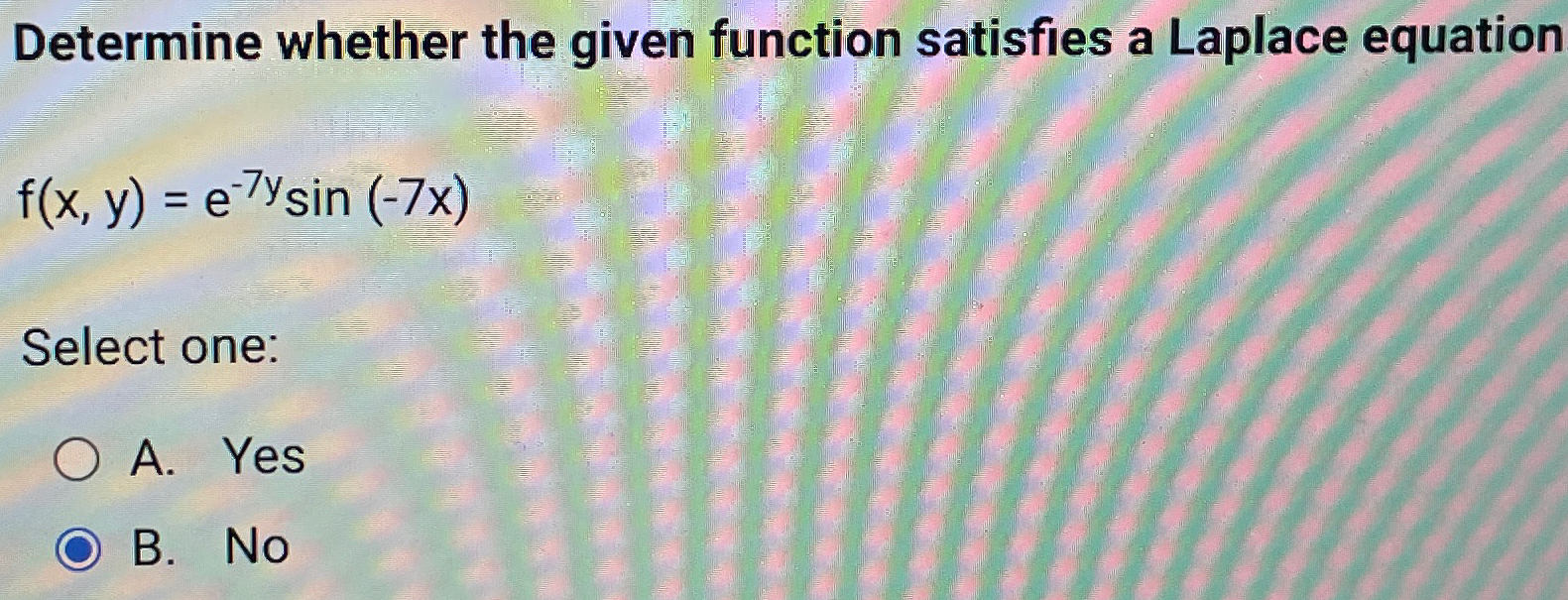 Solved Determine whether the given function satisfies a | Chegg.com