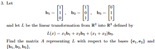 Solved Let L:P?≤2→P?≤3 ﻿be the linear transformation defined | Chegg.com