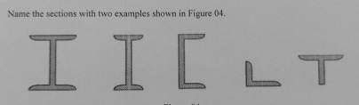 Solved Name the sections with two examples shown in Figure | Chegg.com