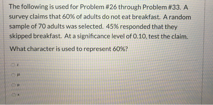 Solved The following is used for Problem #26 through Problem | Chegg.com