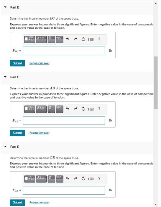 Solved The truss is supported by a ball-and-socket joint at | Chegg.com