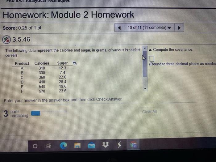 Solved Homework Module 2 Homework Score 0 25 Of 1 Pt 10 Of