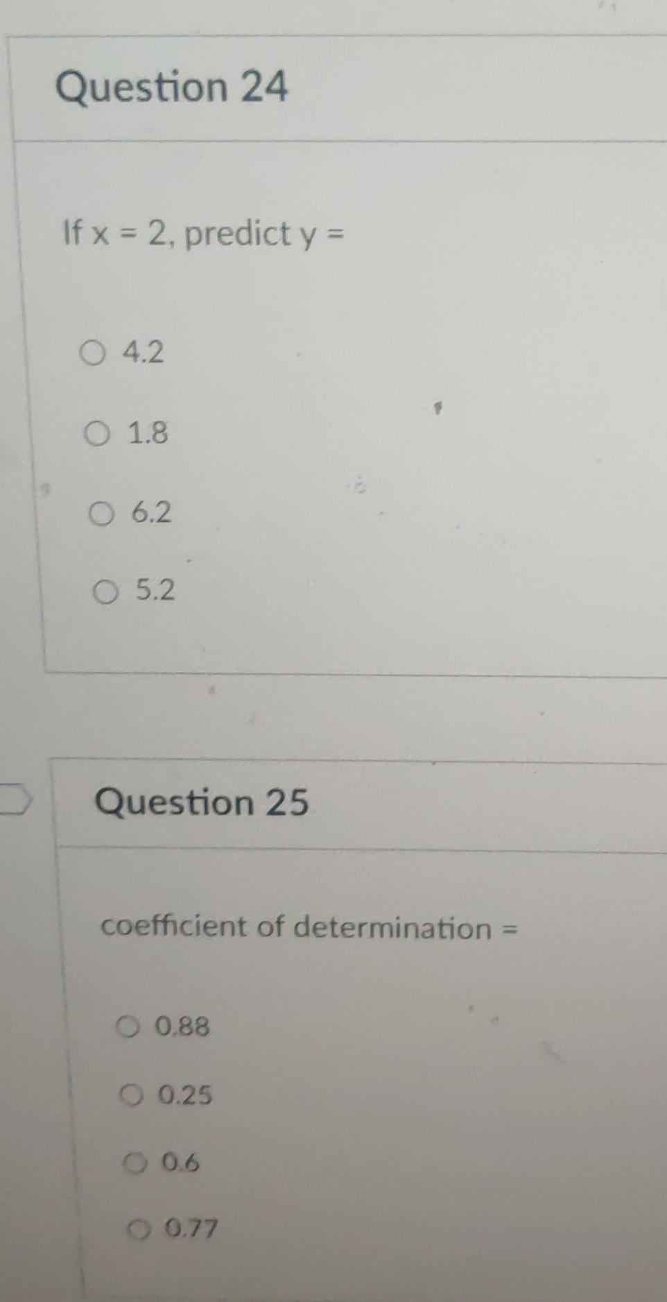 Solved Q23-25.what are the correct answers?I will give you a | Chegg.com
