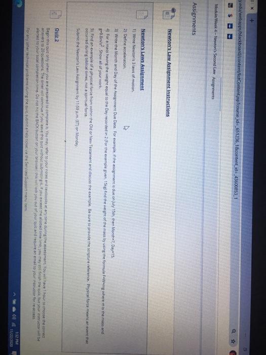 Solved OX + y.edu/webapps/blackboard/content/listContentjsp | Chegg.com