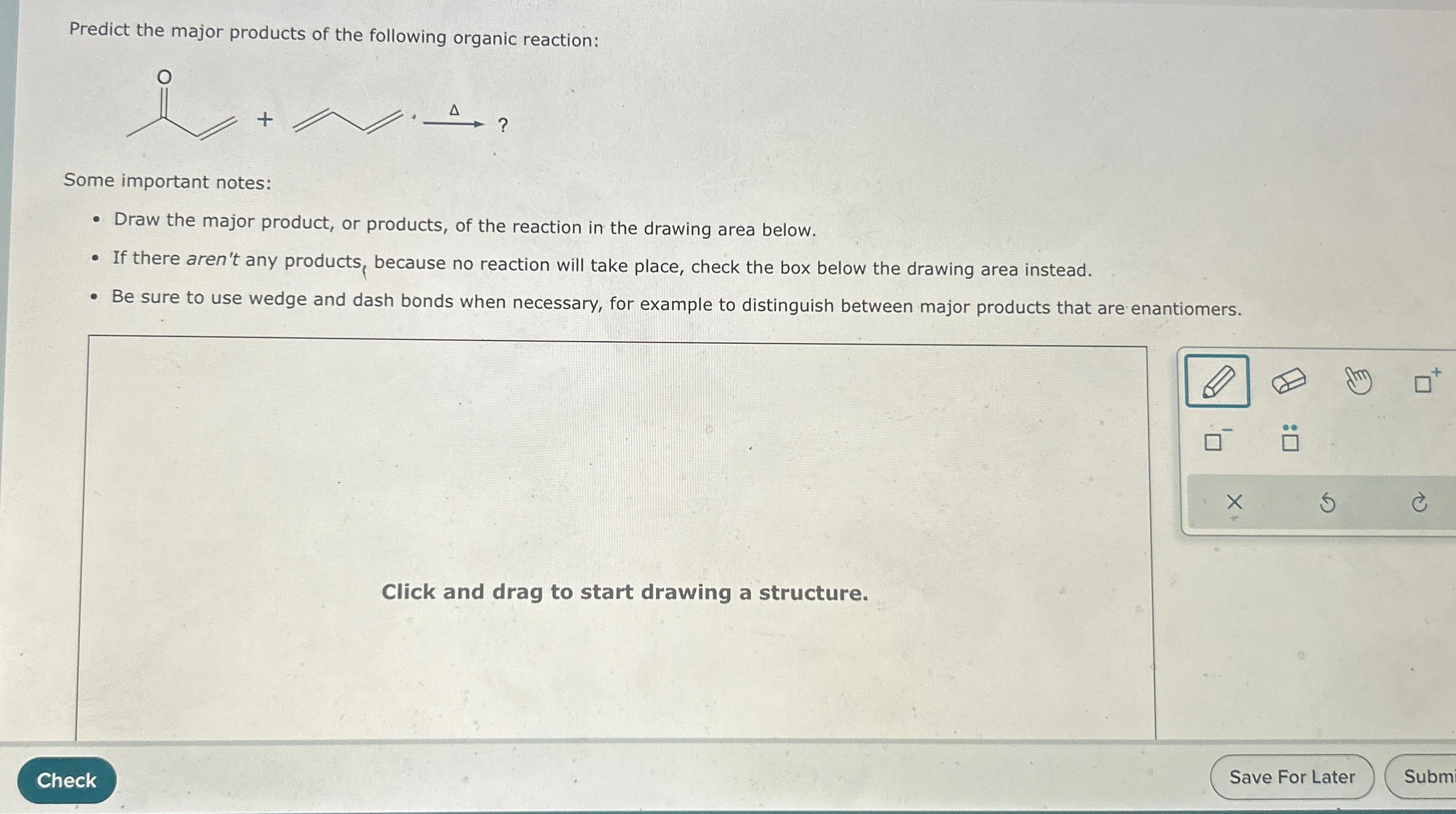 Solved Predict the major products of the following organic | Chegg.com