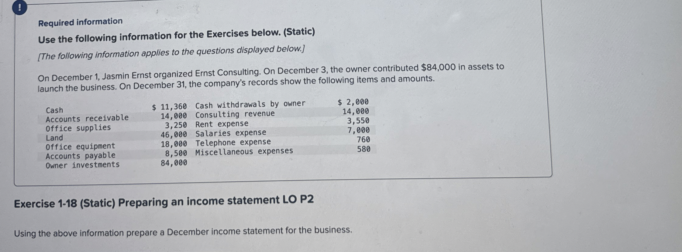 Solved !Required informationUse the following information | Chegg.com