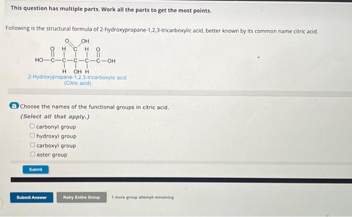 Solved This question has multiple parts. Work all the parts | Chegg.com
