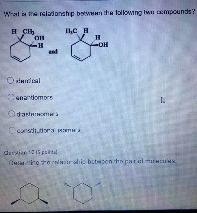 Solved What is the relationship between the following two | Chegg.com