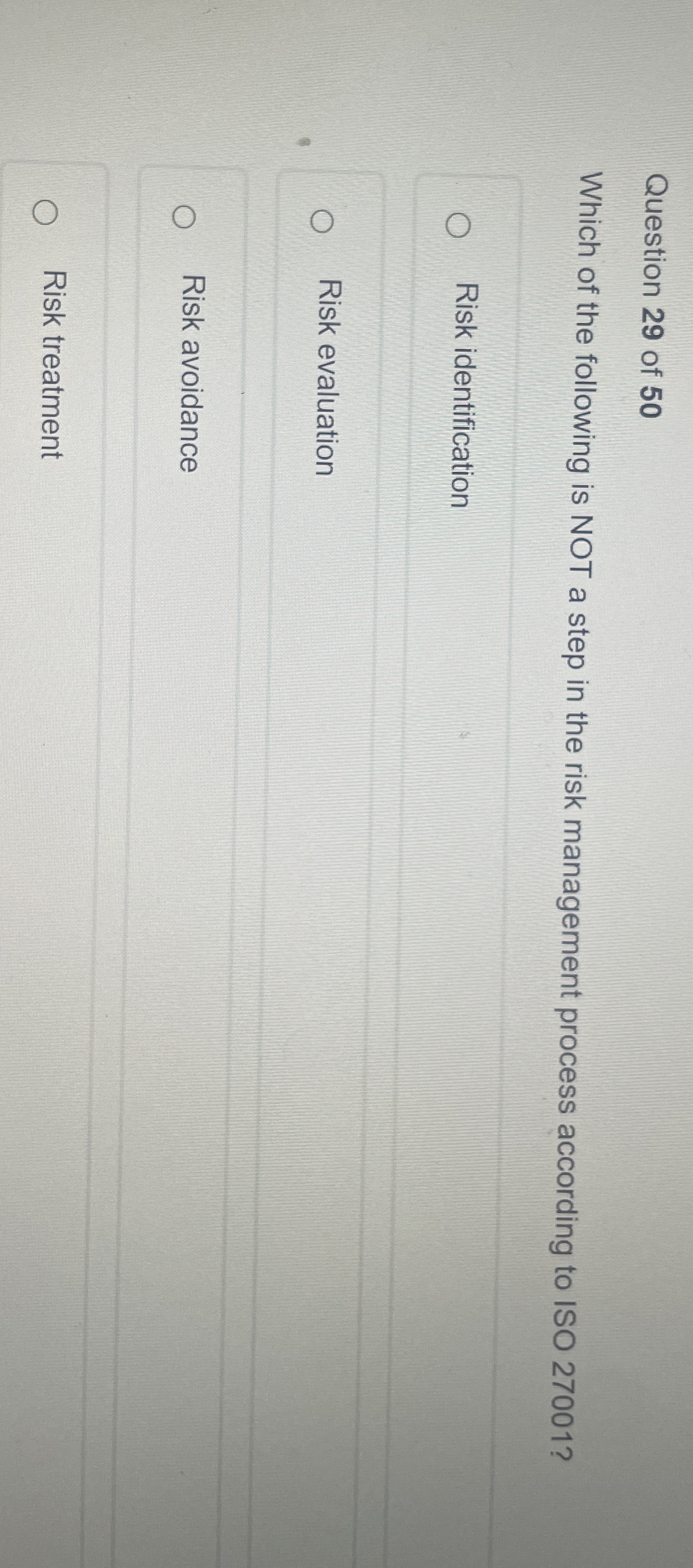Solved Question 29 of 50Which of the following is NOT a | Chegg.com Solved Question 29 of 50Which of the following is NOT a | Chegg.com