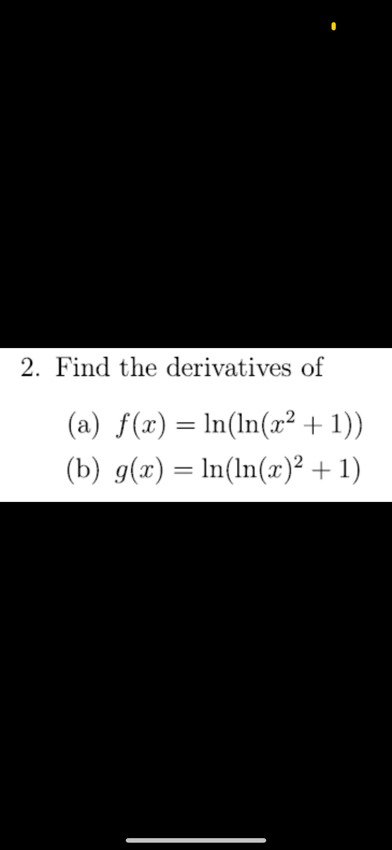 Solved Find the derivatives | Chegg.com