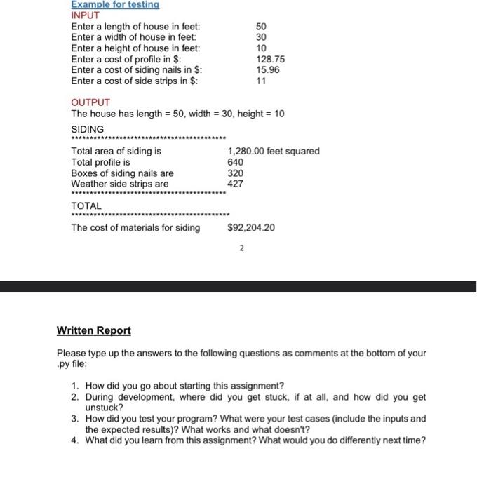 Solved You are working for renovation homes company and you | Chegg.com