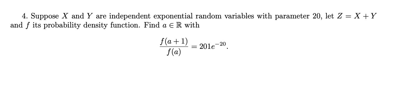 Solved Suppose X and Y are Independent Exponential Random 0487