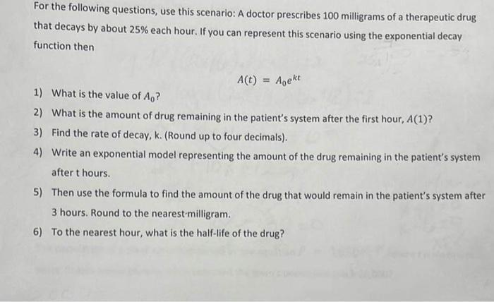 Solved For the following questions, use this scenario: A | Chegg.com
