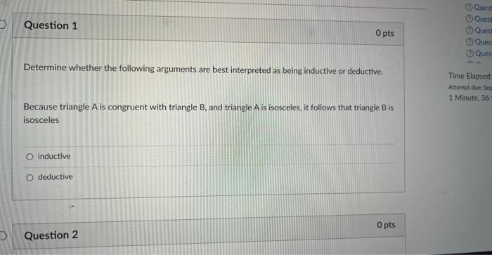 Determine whether the following arguments are best | Chegg.com