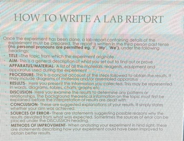 Solved UNIVERSAL INDICATOR Universal indicator contains a | Chegg.com
