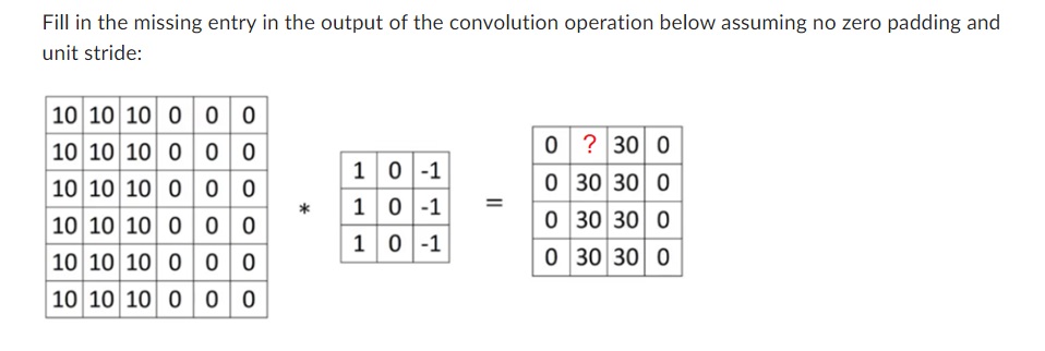 Solved Fill in the missing entry marked by question mark. | Chegg.com