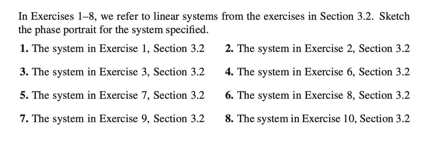 QUESTION #1 ﻿and #3 ﻿and #5 ﻿ASAP In Exercises 1-8, | Chegg.com