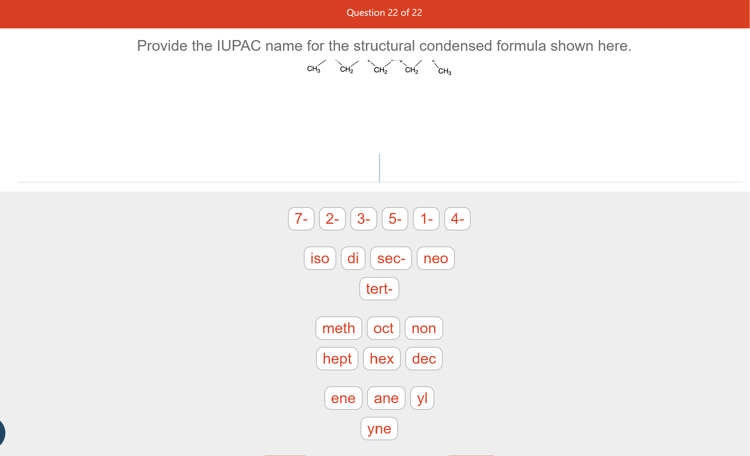 Provide the IUPAC name for the structural condensed | Chegg.com