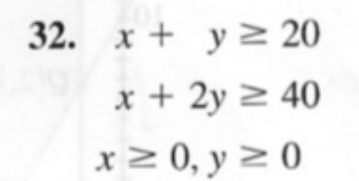 Solved Determine graphically the solution set for each | Chegg.com
