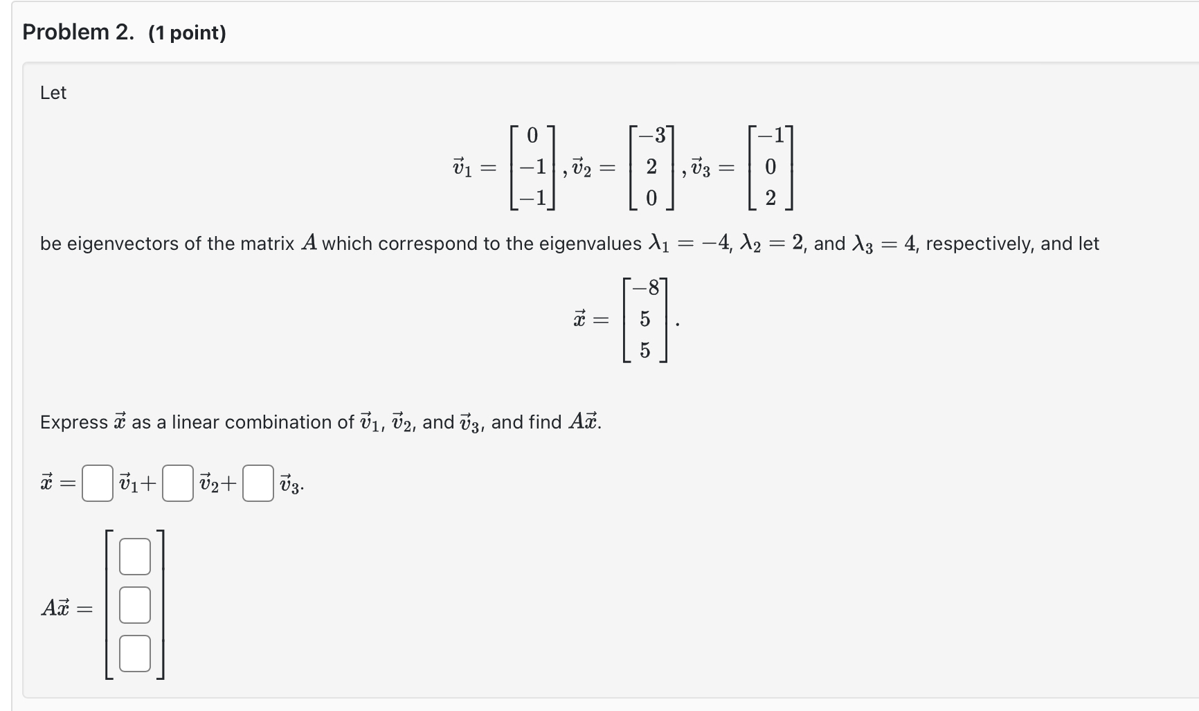 Solved Problem 2. (1 | Chegg.com