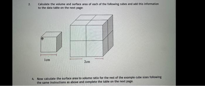 Solved 2. Calculate the volume and surface area of each of | Chegg.com
