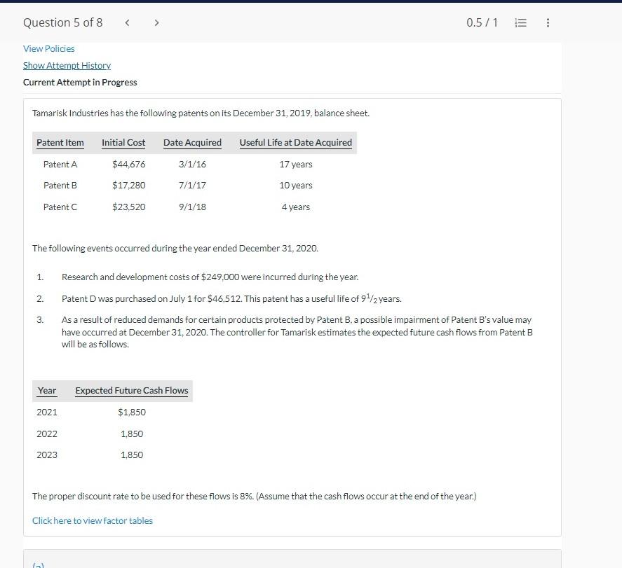 Solved View Policies Show Attempt History. Current Attempt | Chegg.com