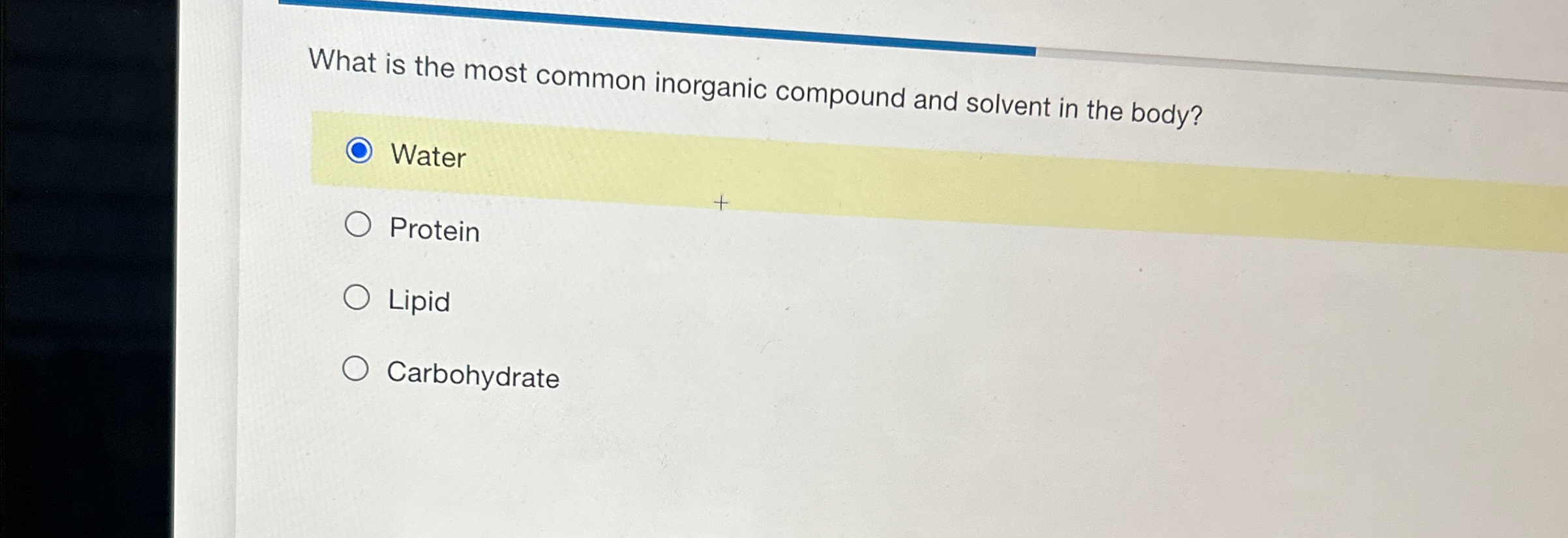 Solved What is the most common inorganic compound and | Chegg.com