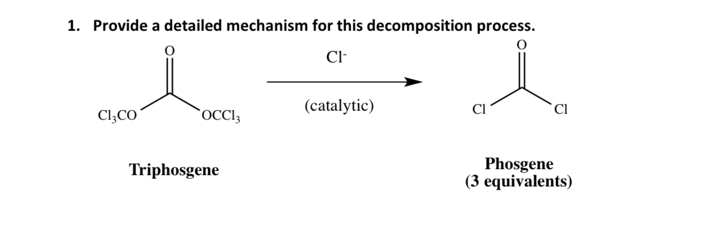 Solved Provide a detailed mechanism for this decomposition | Chegg.com
