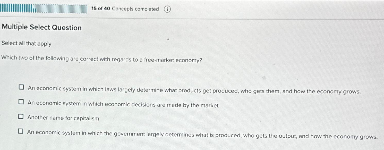 Solved Multiple Select Questionselect All That Applywhich 