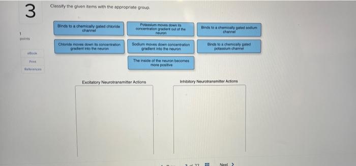 Solved Classify the given items with the appropriate group 3 | Chegg.com