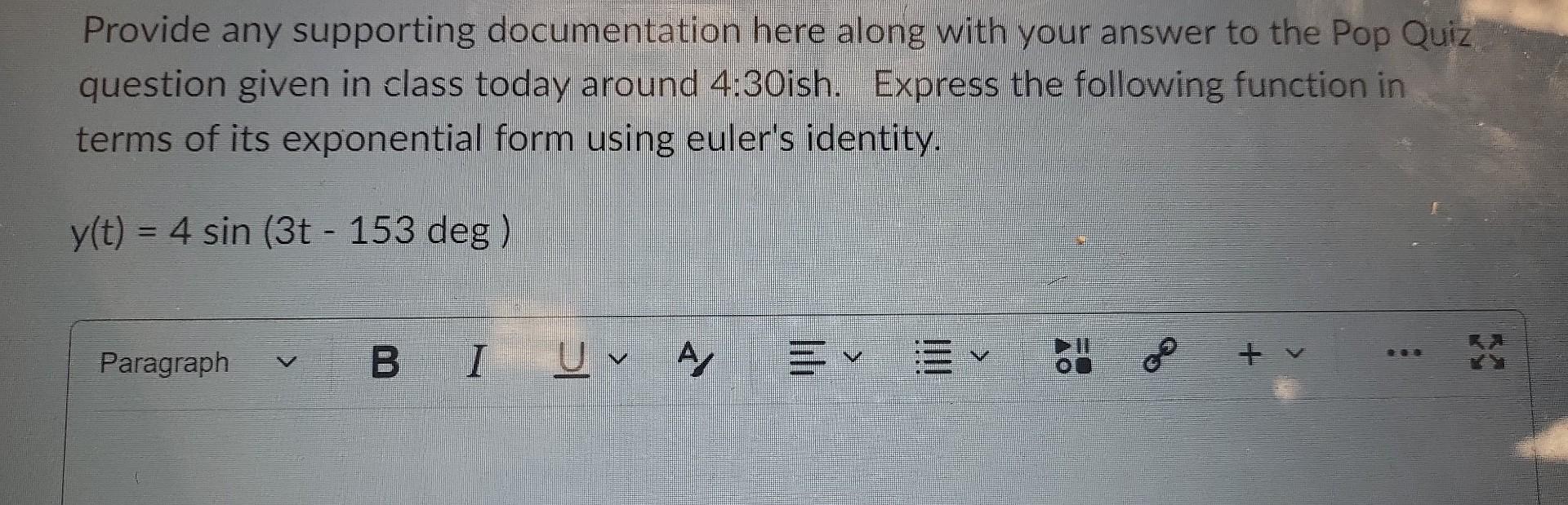 Solved Provide any supporting documentation here along with | Chegg.com