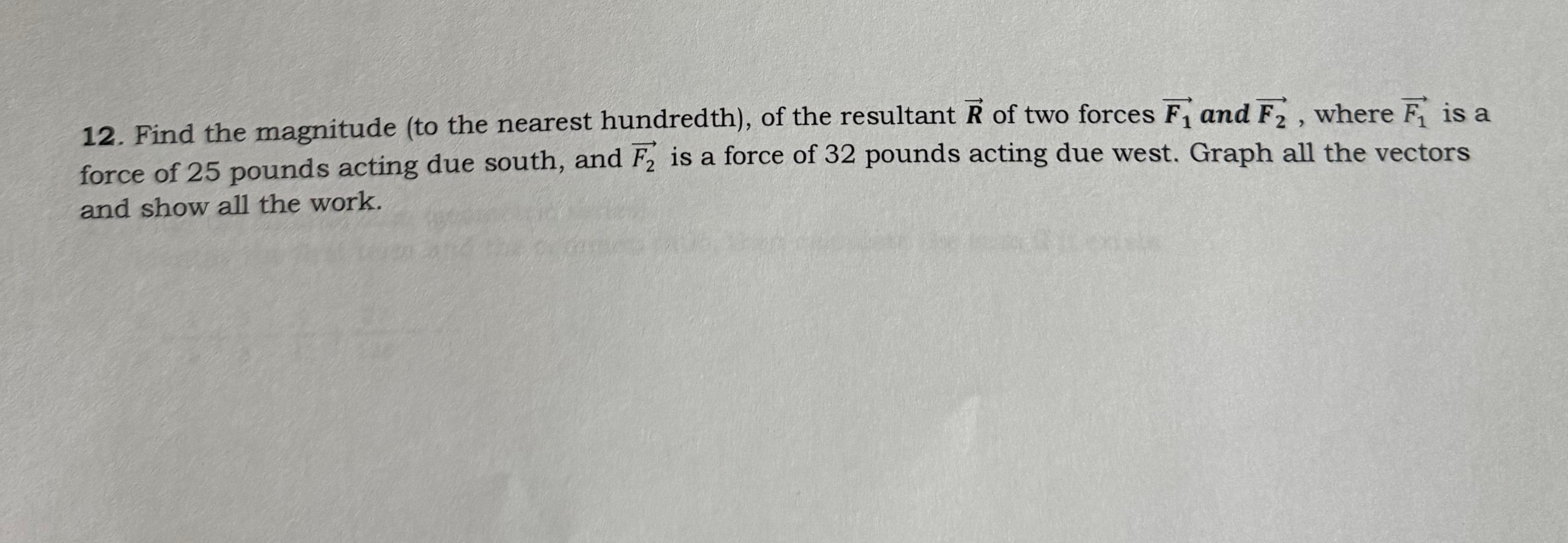 Solved Find the magnitude (to the nearest hundredth), ﻿of | Chegg.com