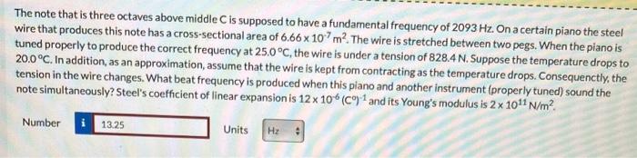 Solved The note that is three octaves above middle C is | Chegg.com
