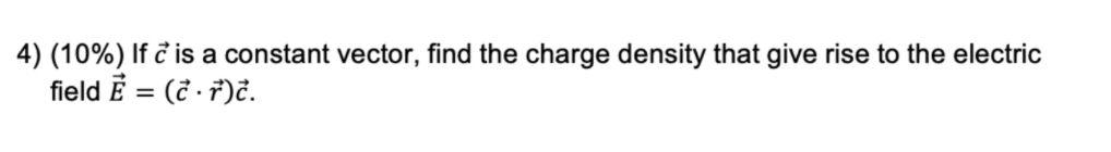 Solved ( 10% ﻿If vec(c) ﻿is a constant vector, find the | Chegg.com