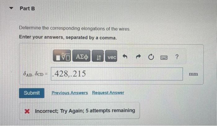 Solved The ngid lever arm is supportod by two A33 steel | Chegg.com