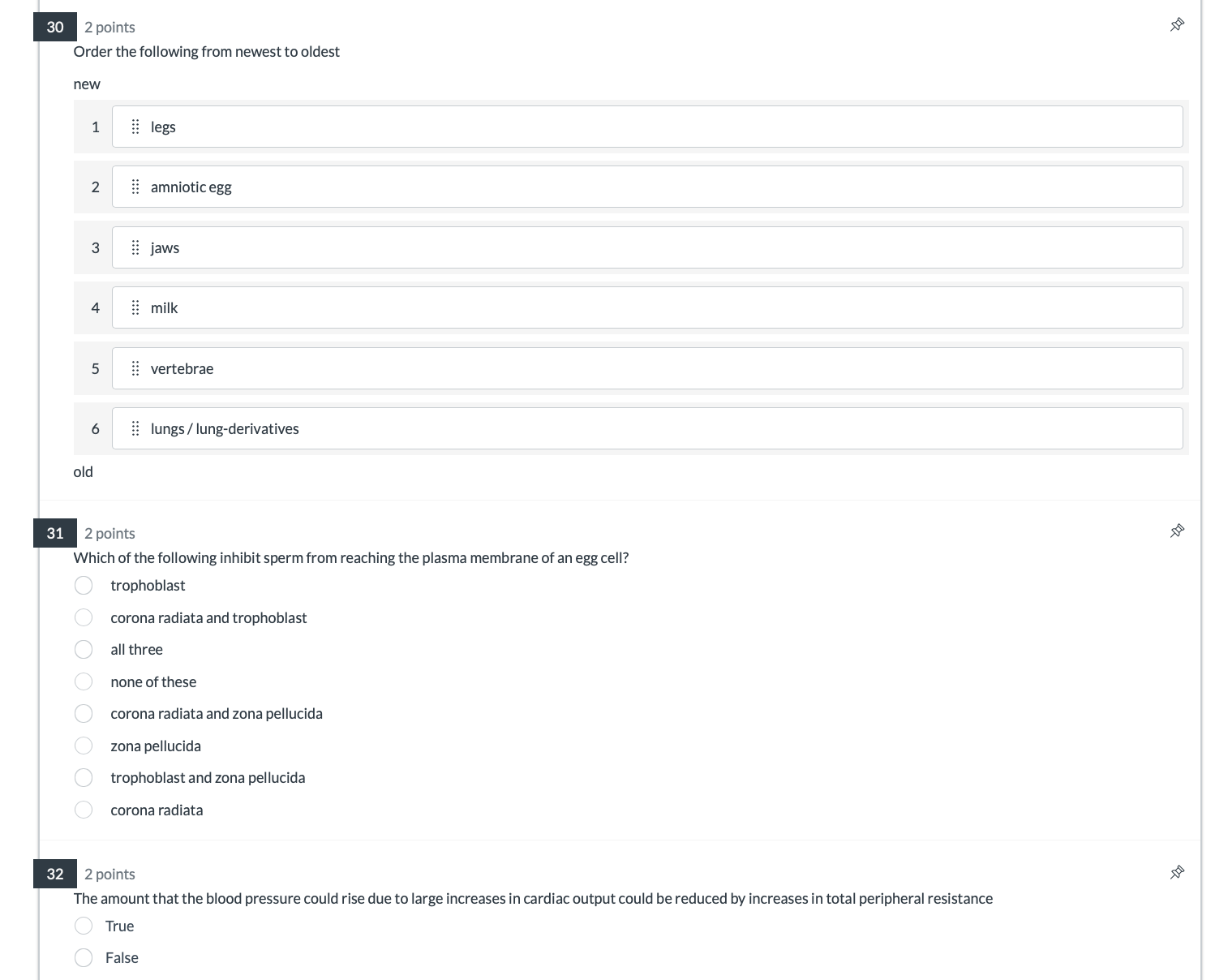 Solved Order the following from newest to | Chegg.com