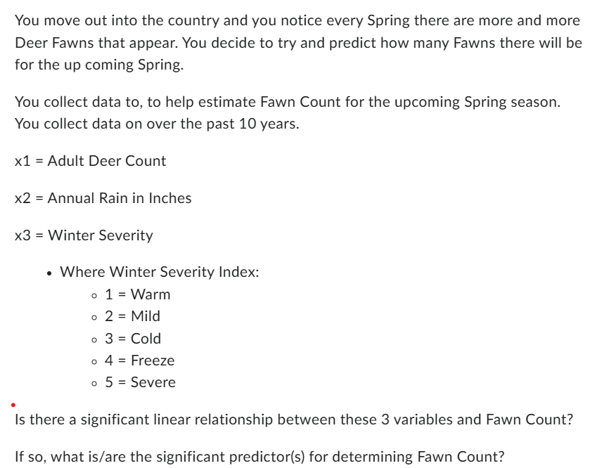 Solved Is there a significant linear relationship between | Chegg.com