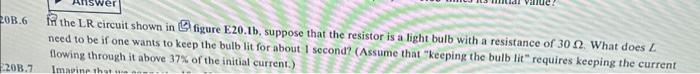 Solved In the LR circuit shown in \( \lcm{9} \) figure | Chegg.com