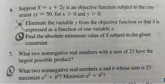 Solved Suppose S = x + 2y is an objective function subject | Chegg.com