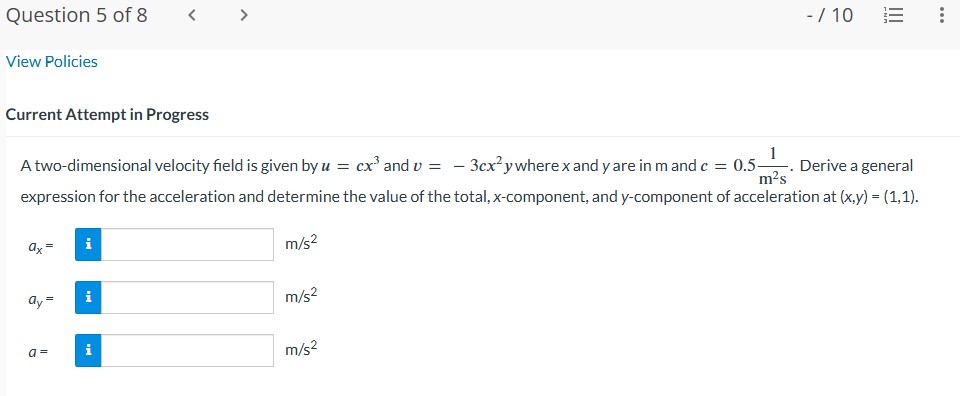 Solved Current Attempt in ﻿ProgressA two-dimensional | Chegg.com